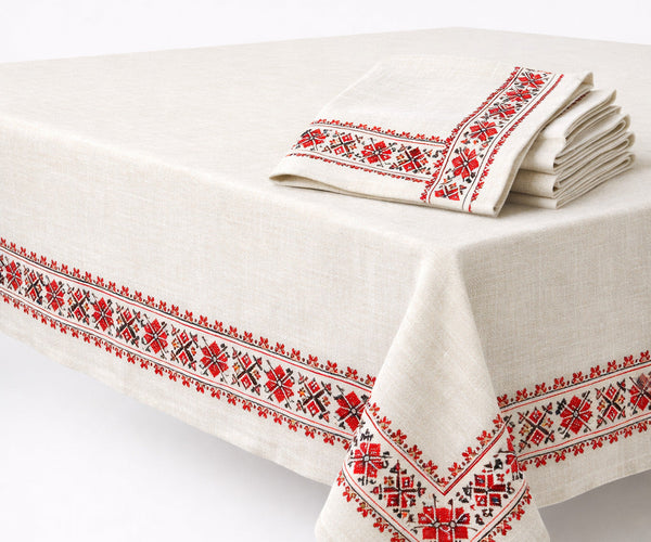 Ukrainian Tablecloths – Embroidered Linen & Traditional Designs ...