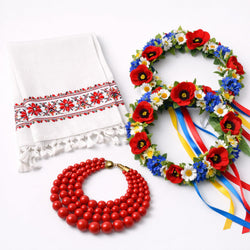 Ukrainian Scarves – Traditional Headscarves & Embroidered Shawls ...
